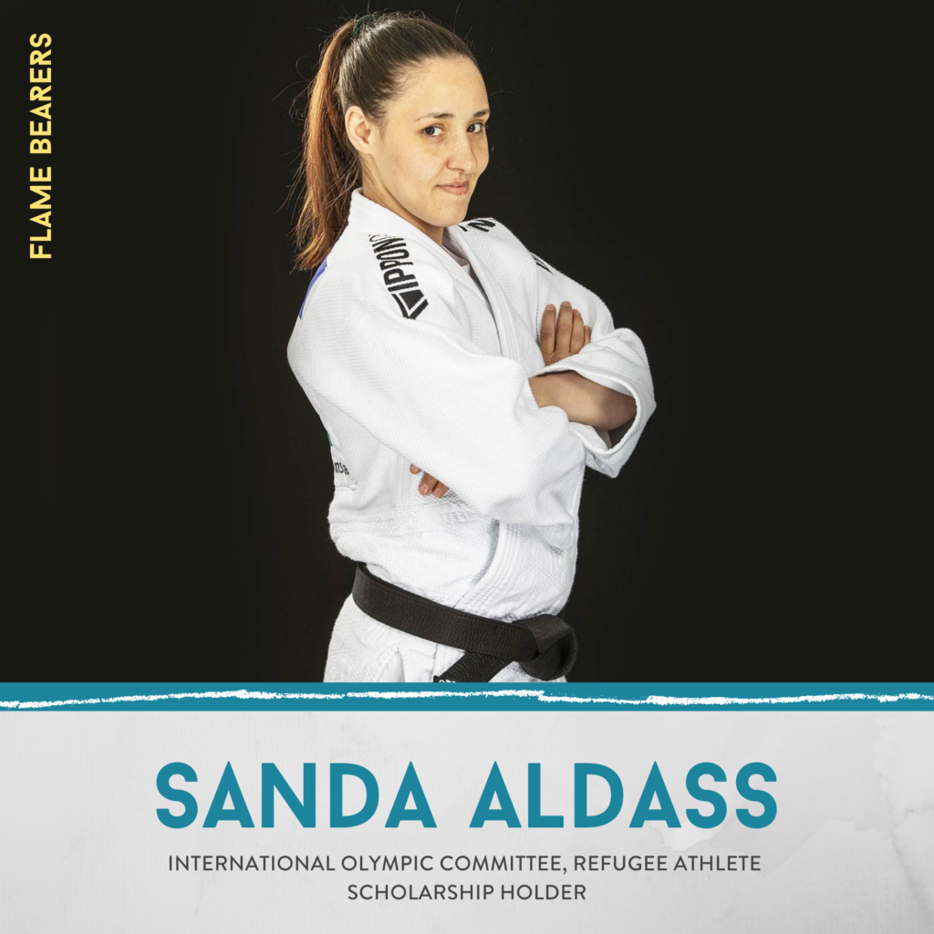 Sanda Aldass (IOC Refugee Team): Judo & the Refugee Experience - Flame ...